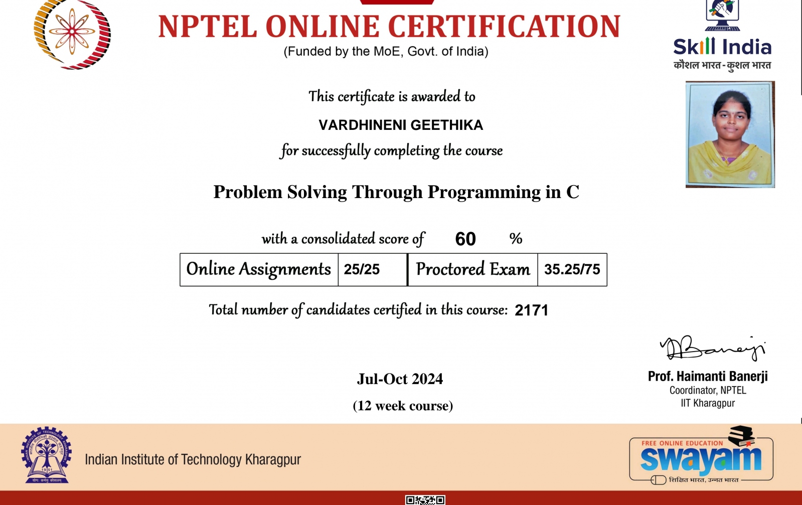 Reliance Foundation Undergraduate Scholars