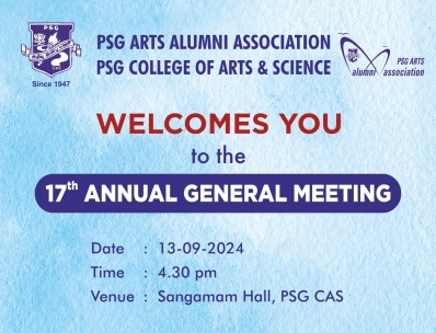PSG ARTS ALUMNI ASSOCIATION