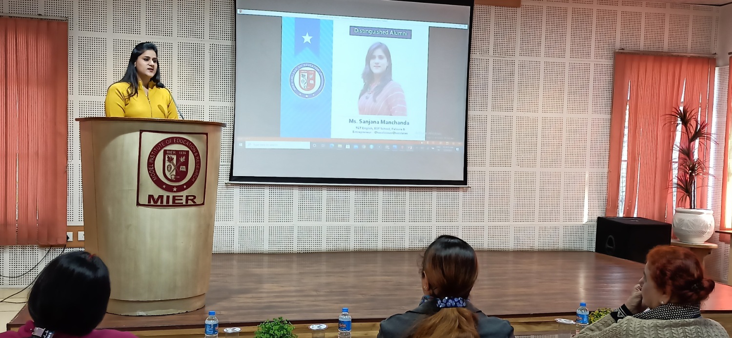 Alumnaire-The Alumni Association of MIER College of Education